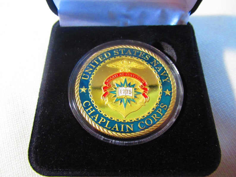 U S NAVY CHAPLAIN CORPS Challenge Coin - Etsy