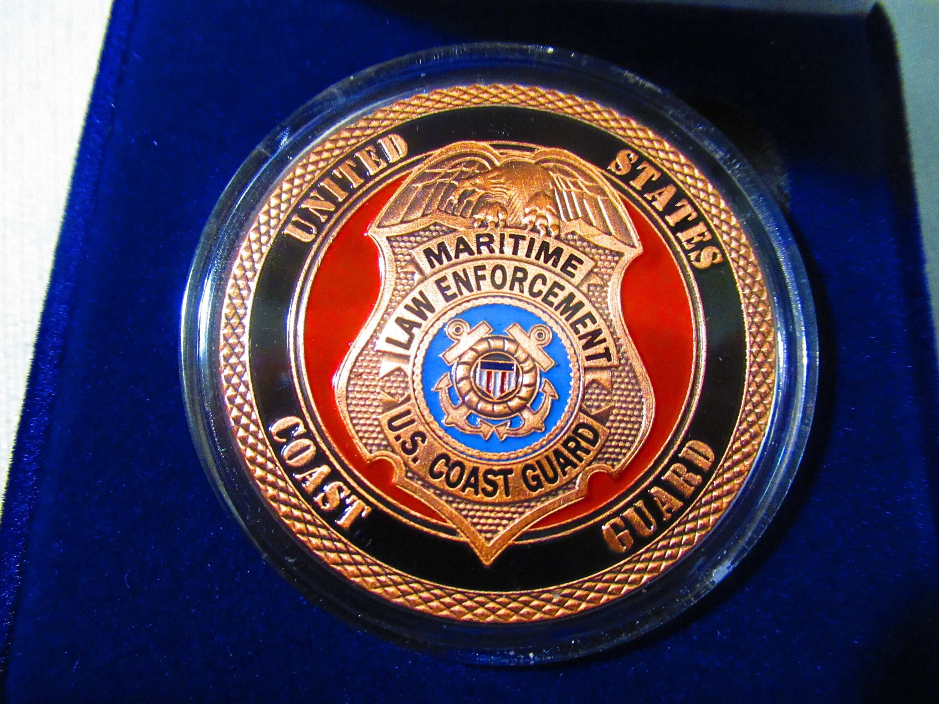 U S Coast Guard MARITIME LAW ENFORCEMENT Challenge Coin | Etsy