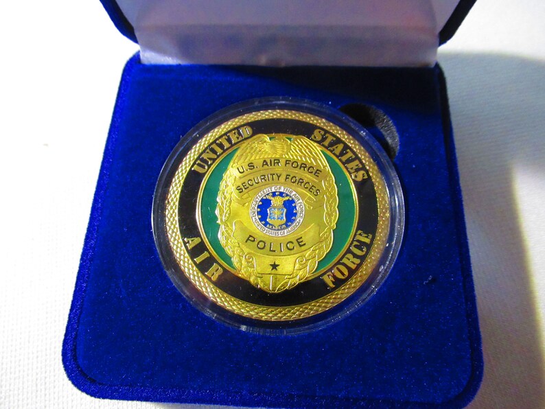 United States Air Force SECURITY FORCES POLICE Challenge Coin - Etsy
