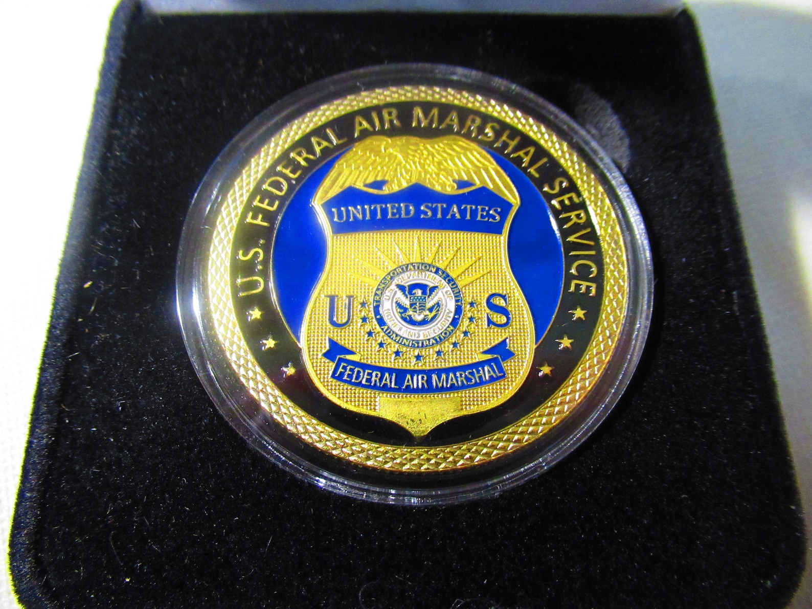 U S Federal Air Marshal Challenge Coin - Etsy