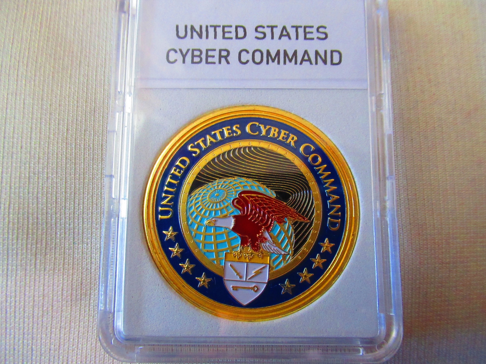 United States Cyber Command Challenge Coin - Etsy