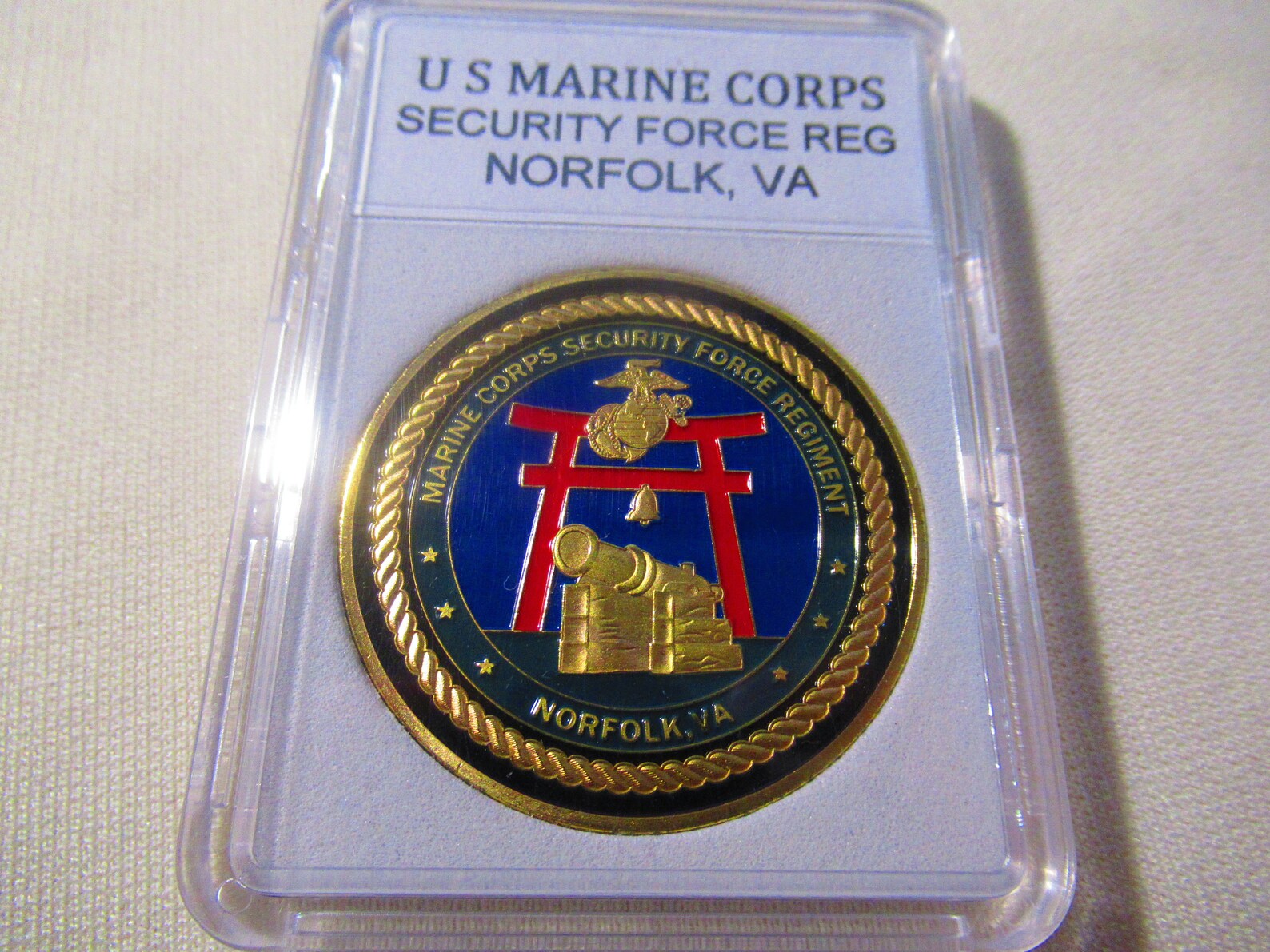 Marine Corps Security Force Regiment Challenge Coin | Etsy