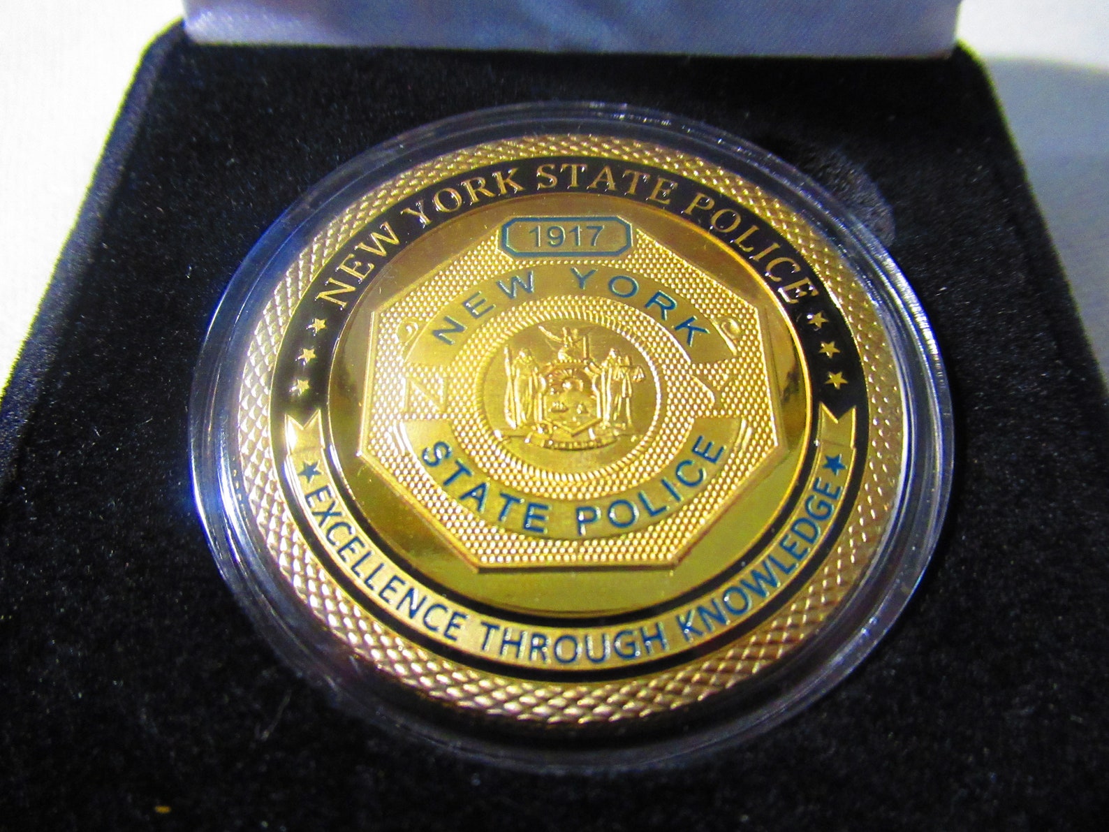 NEW YORK STATE Police Challenge Coin | Etsy