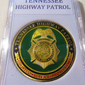 TENNESSEE HIGHWAY PATROL Challenge Coin - Etsy