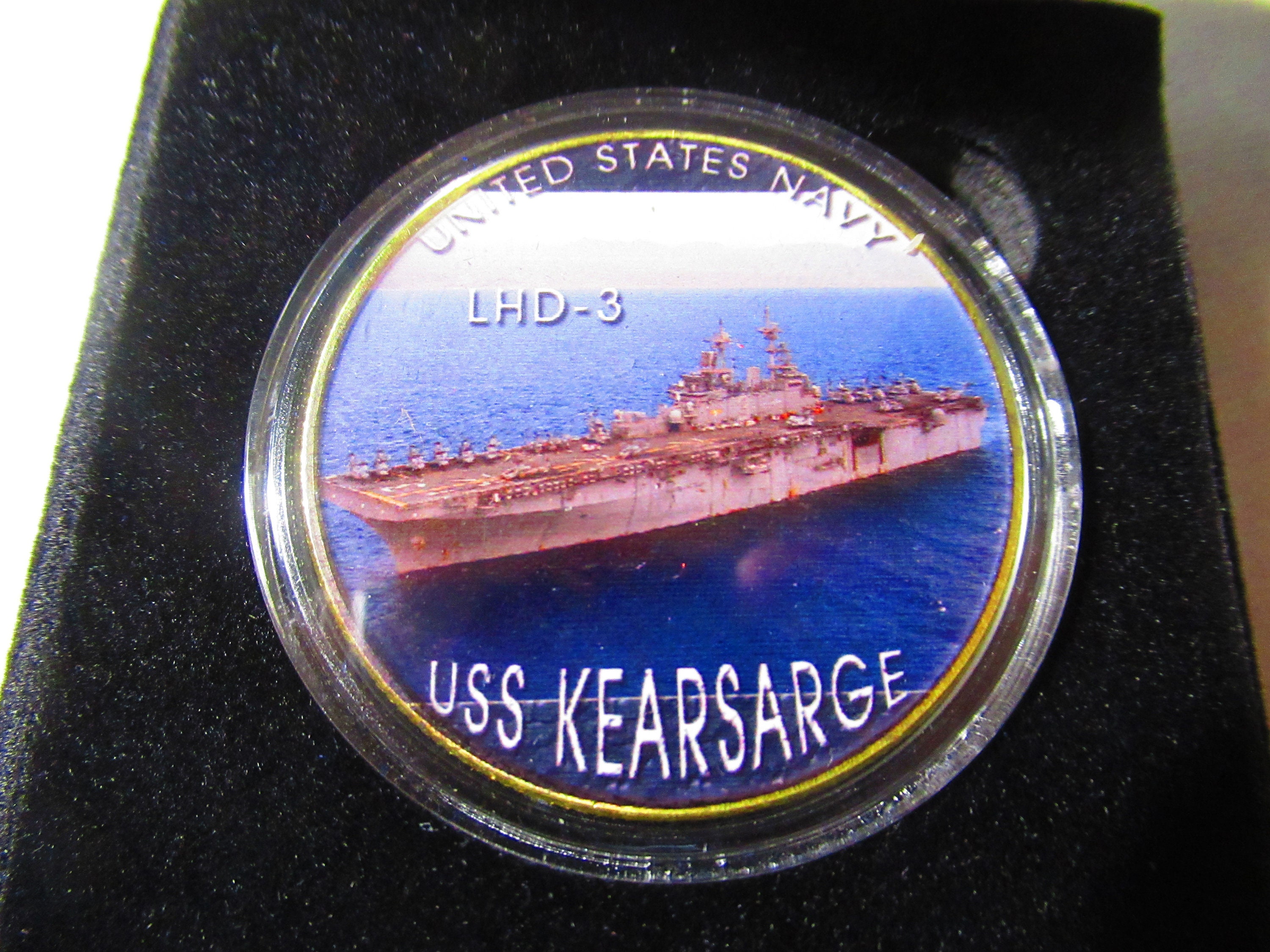 U S Navy USS KEARSARGE LHD-3 Challenge Coin | Etsy