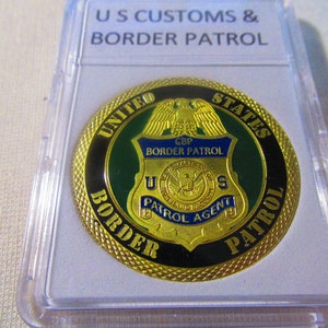 CUSTOMS and BORDER PATROL Challenge Coin - Etsy