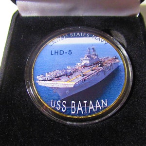 U S Navy - USS BATAAN LHD-5 Challenge Coin - Etsy