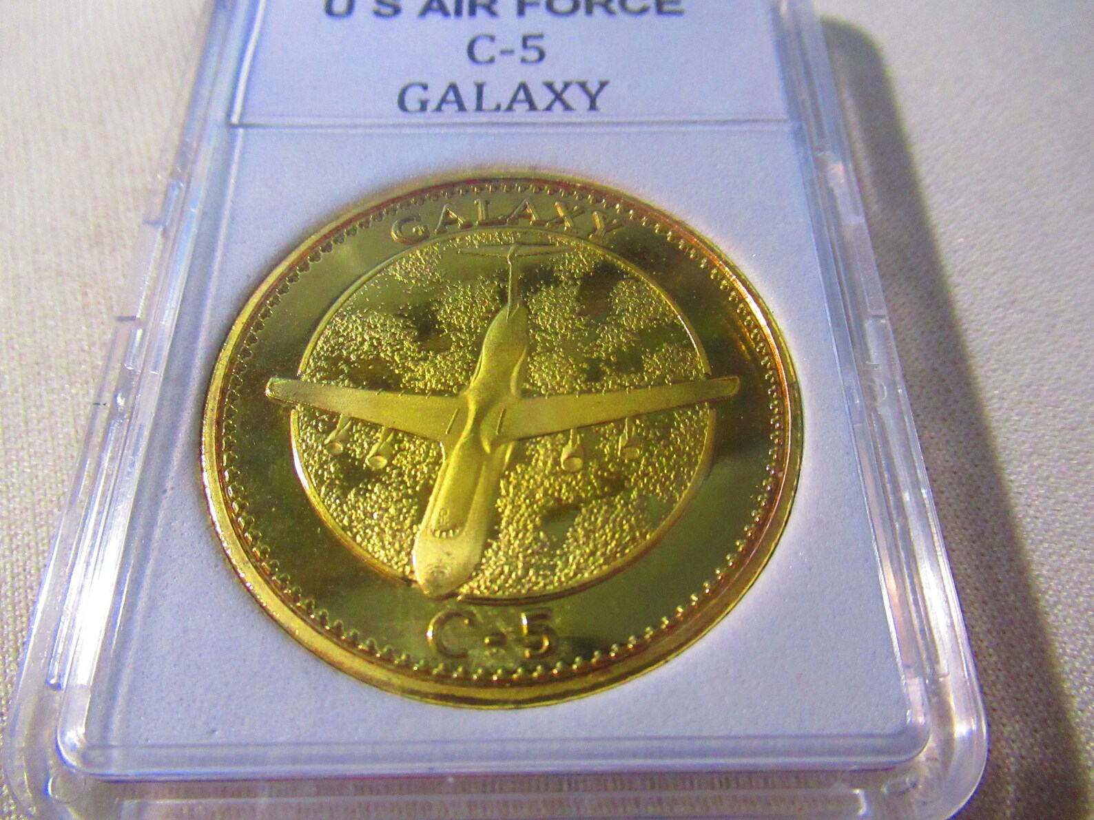 U S AIR FORCE C-5 GALAXY Challenge Coin - Etsy