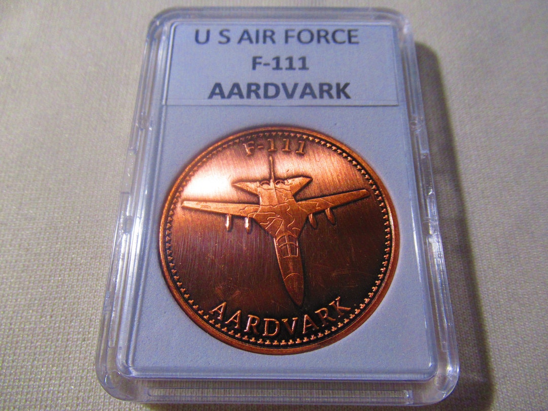 U S Air Force F-111 AARDVARK (COPPER) Challenge Coin - Etsy