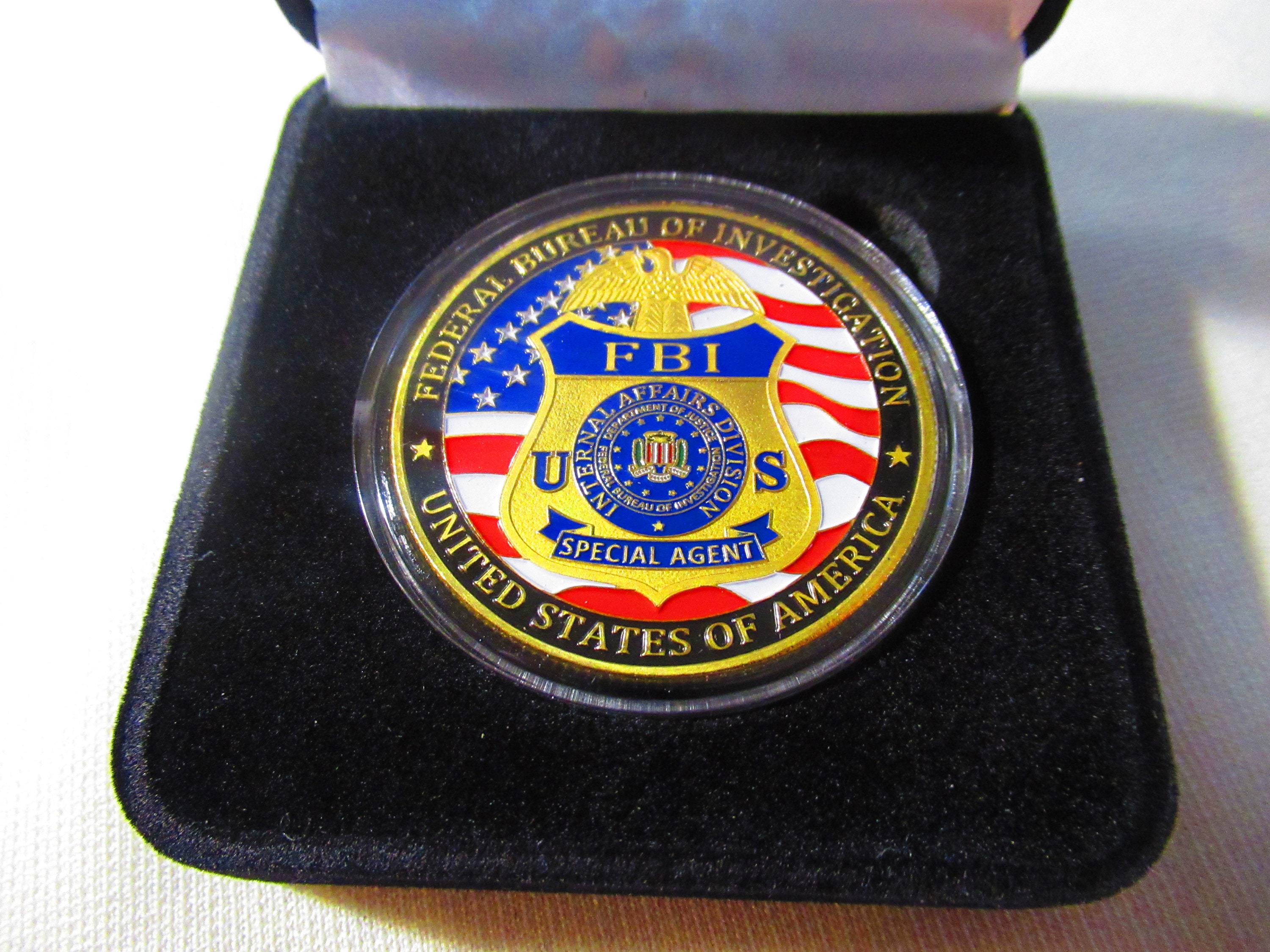 Federal Bureau of Investigation FBI Challenge Coin | Etsy