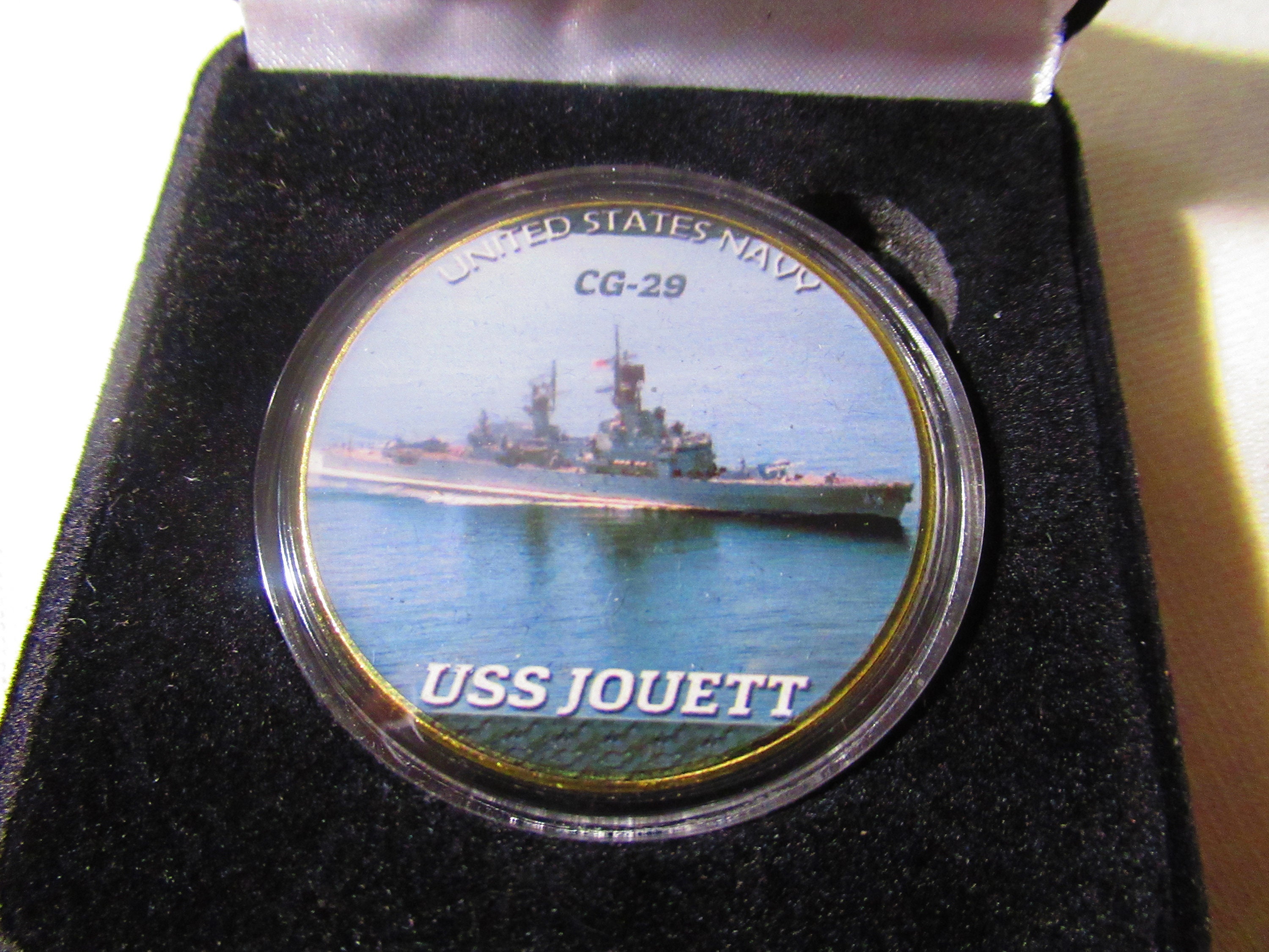 U S Navy - USS JOUETT (CG-29) Challenge Coin - Etsy