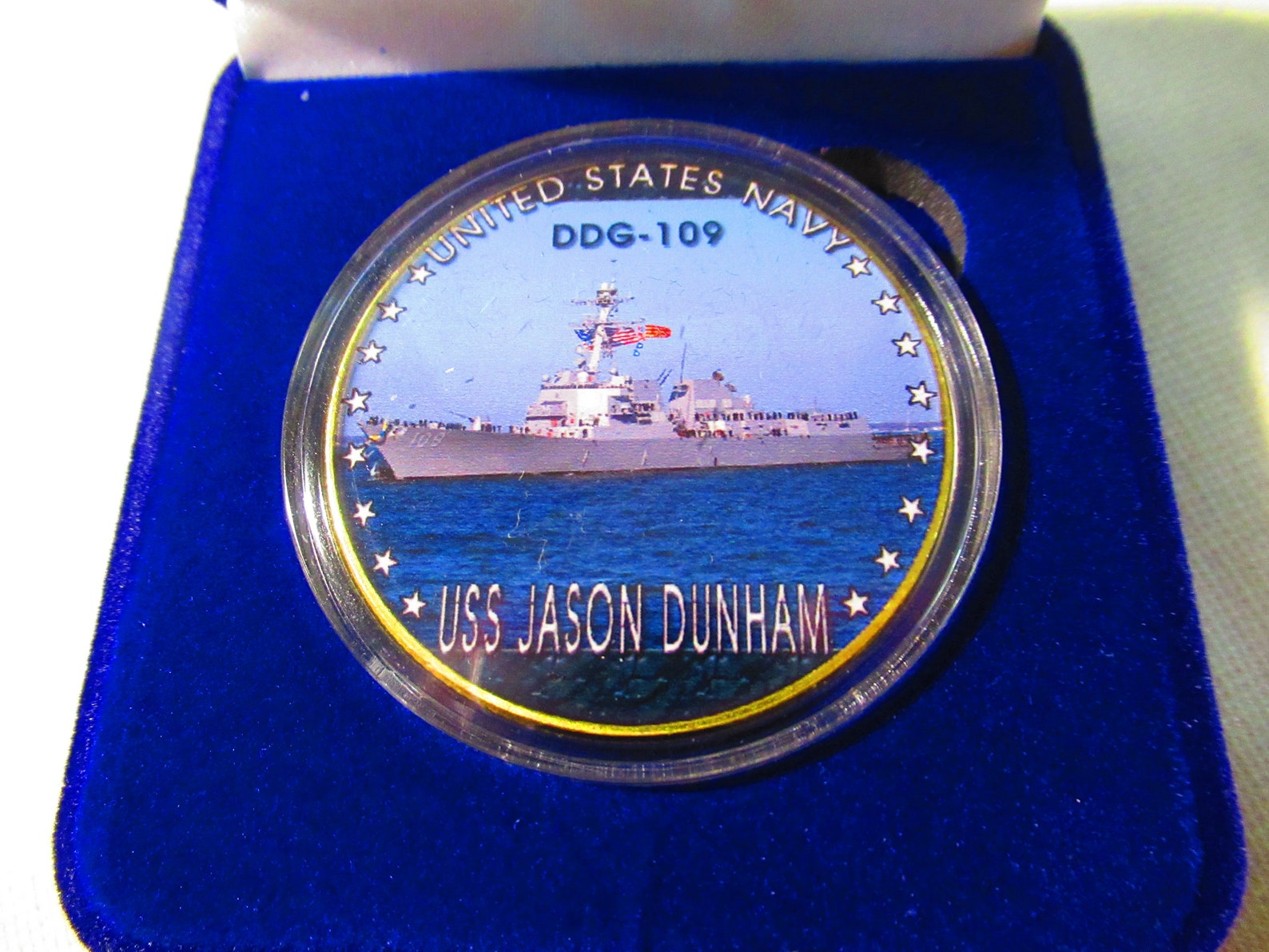 U S Navy USS Jason Dunham DDG-109 Challenge Coin - Etsy