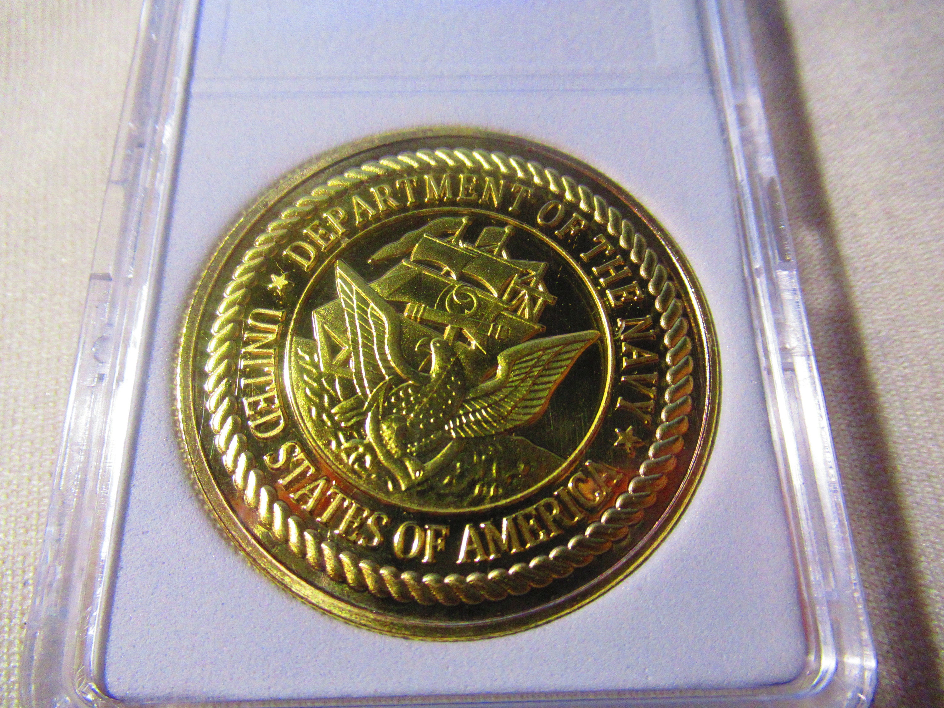 U S Navy USS HUNLEY AS-31 Challenge Coin | Etsy
