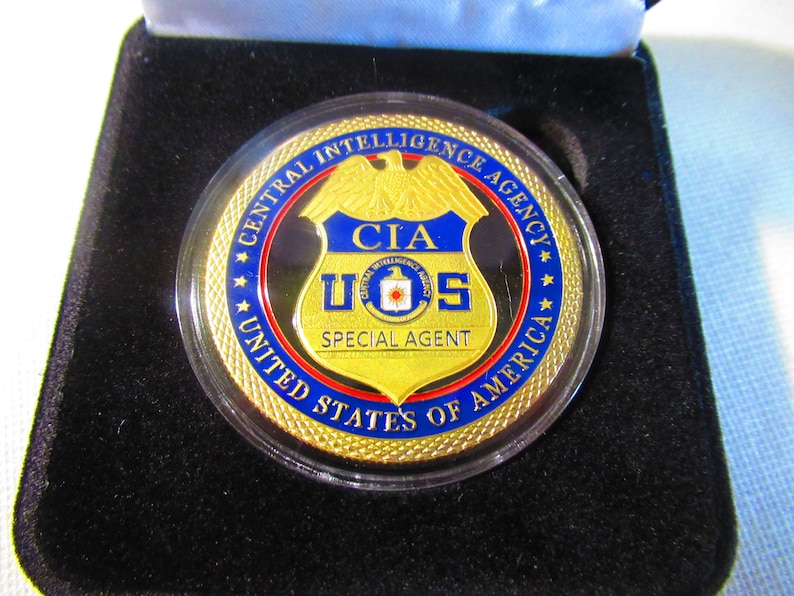 Central Intelligence Agency (CIA) Shield Challenge Coin - Etsy