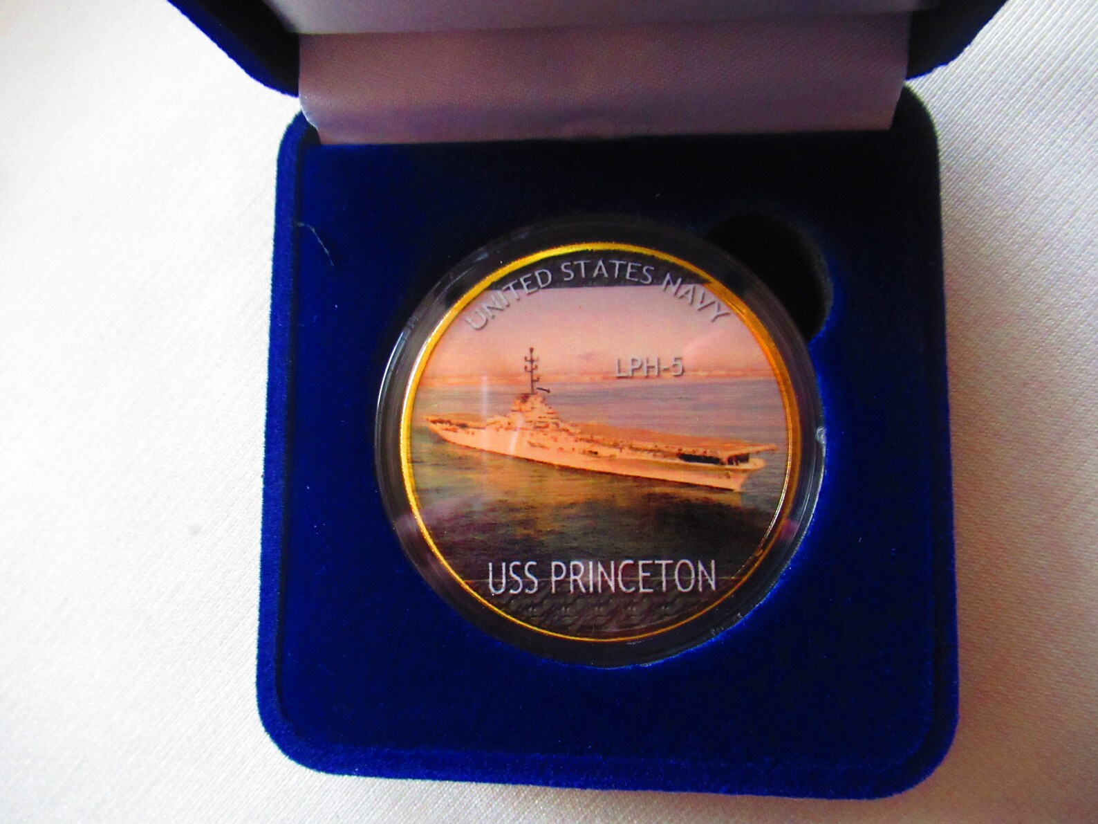 U S Navy - USS PRINCETON (LPH-5) Challenge Coin - Etsy