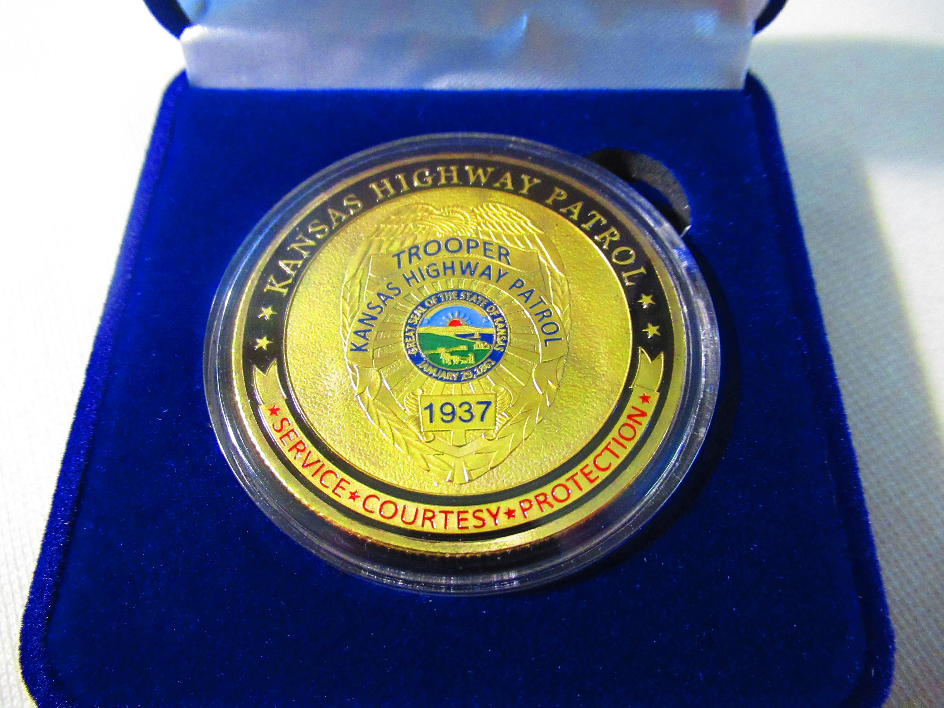 KANSAS HIGHWAY PATROL Challenge Coin - Etsy UK