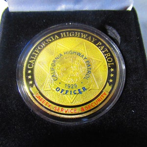CALIFORNIA HIGHWAY PATROL Challenge Coin - Etsy