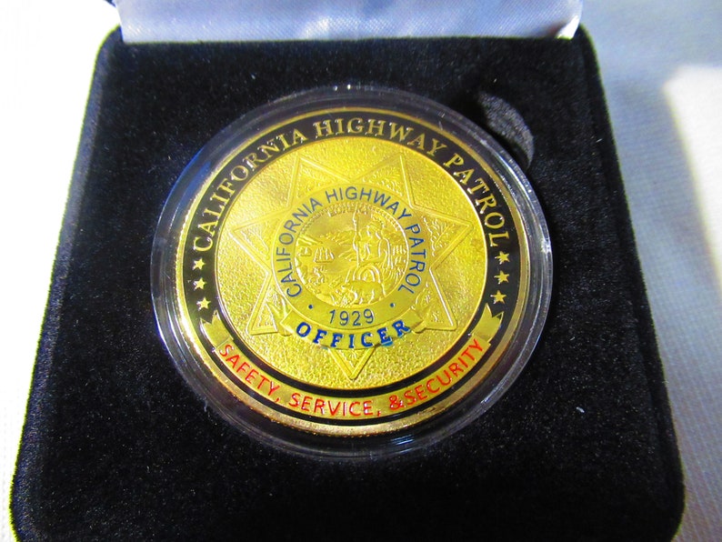 CALIFORNIA HIGHWAY PATROL Challenge Coin - Etsy