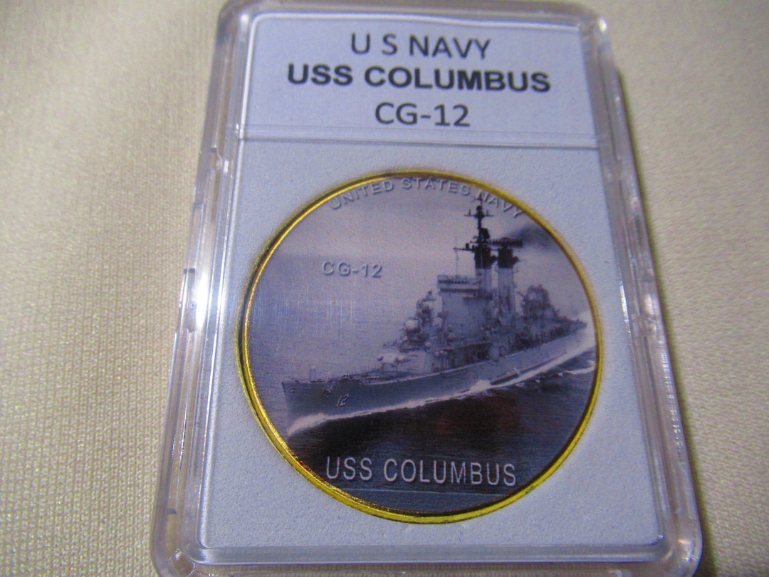 U S Navy - USS Columbus CG-12 Challenge Coin - Etsy