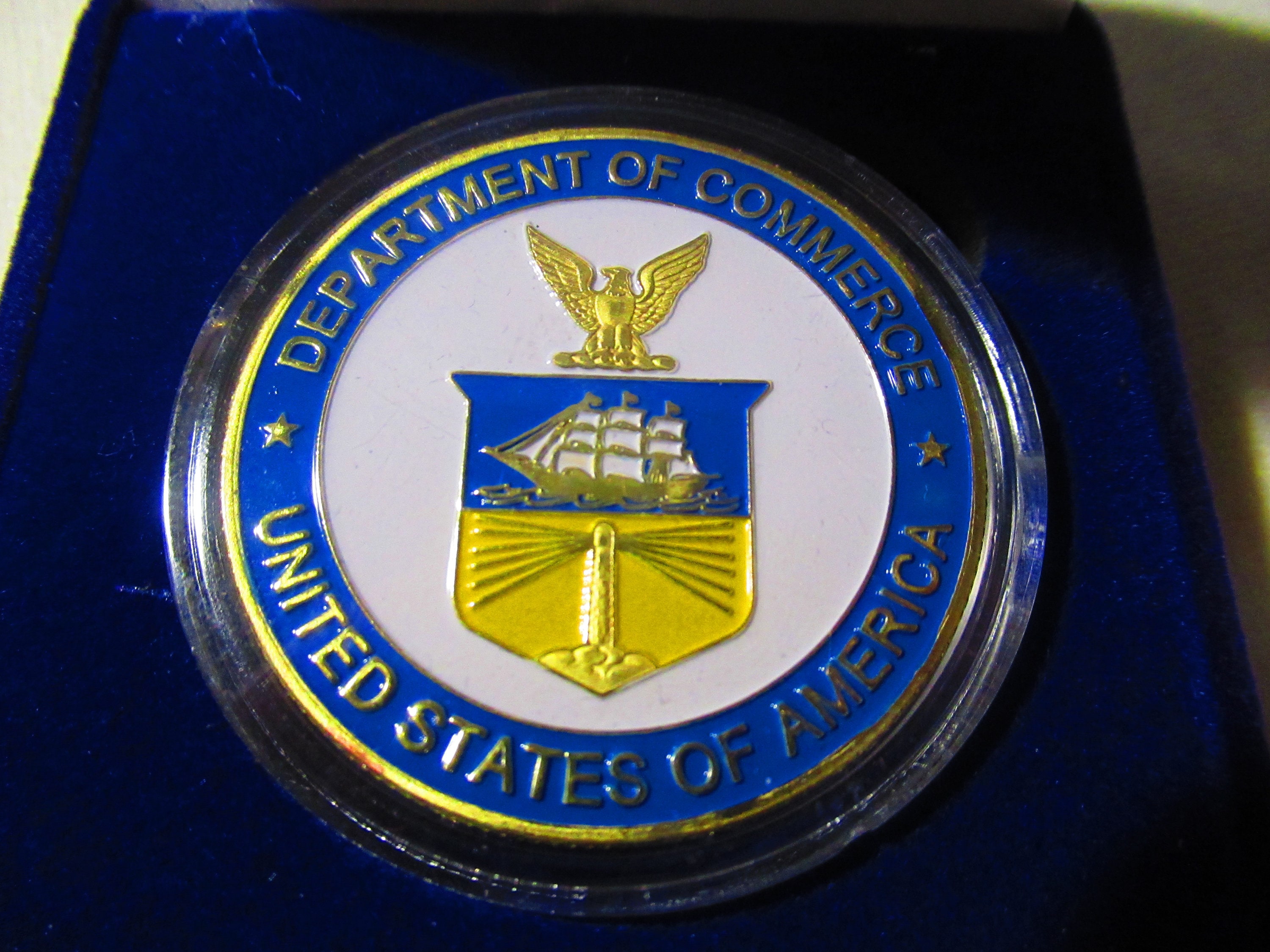 Department of Commerce Challenge Coin | Etsy