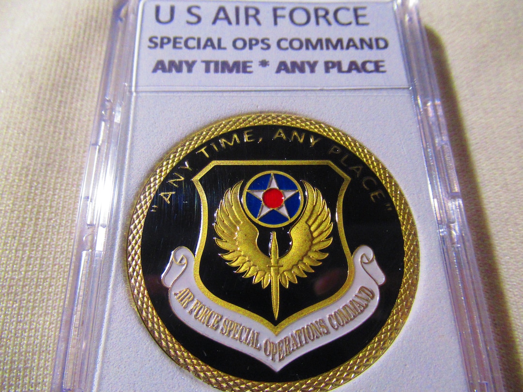 Air Force SPECIAL OPERATIONS COMMAND Challenge Coin - Etsy