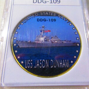 U S Navy - USS Jason Dunham (DDG-109) Challenge Coin - Etsy