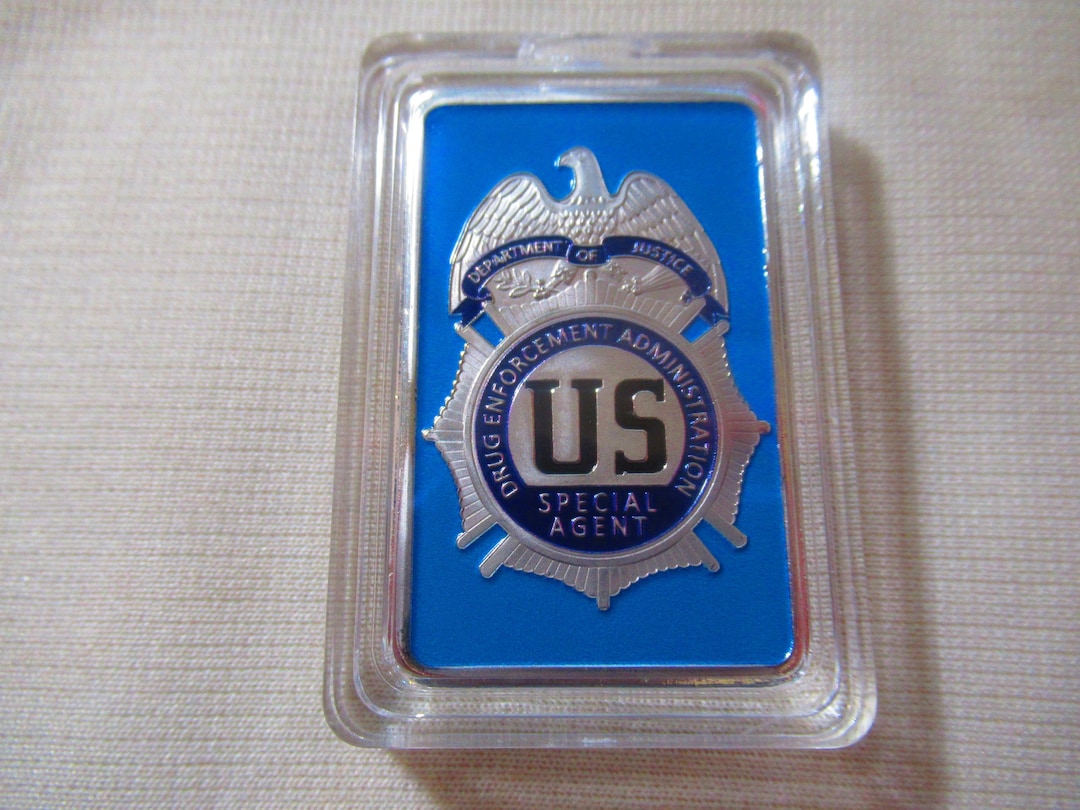 U S Drug Enforcement Administration "special Agent" Challenge Coin (BAR ...