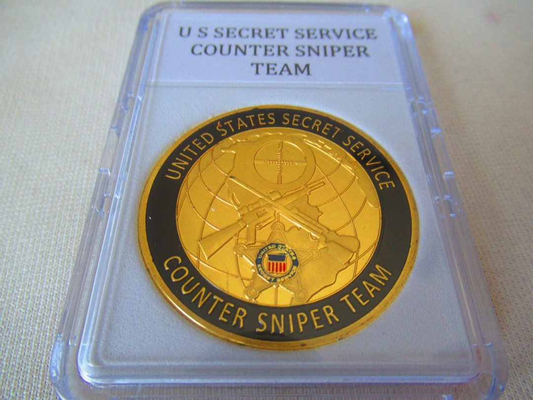 United States Secret Service Counter Sniper Team Challenge Coin - Etsy