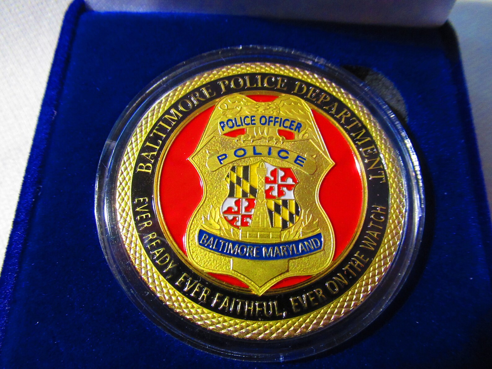 City of Baltimore Police Dept Challenge Coin | Etsy