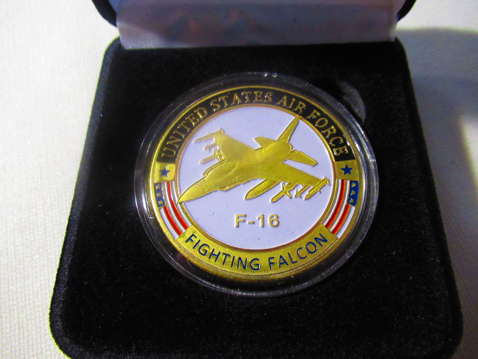 U S Air Force F-16 FIGHTING FALCON Challenge Coin - Etsy