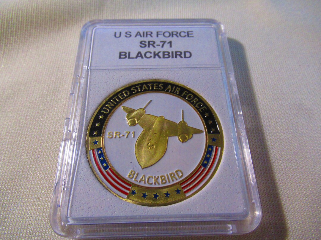 U S Air Force SR-71 BLACKBIRD Challenge Coin - Etsy