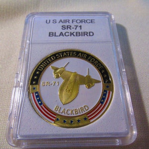 U S Air Force SR-71 BLACKBIRD Challenge Coin - Etsy