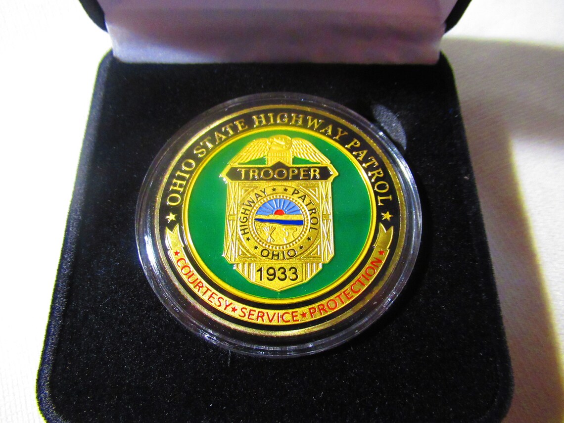 Ohio State Highway Patrol Challenge Coin - Etsy