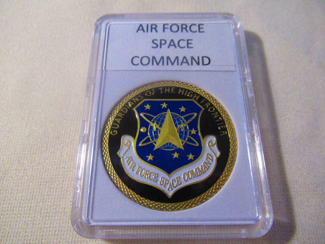 Air Force SPACE COMMAND Challenge Coin - Etsy