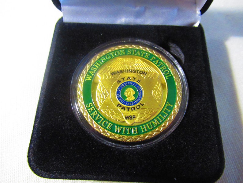 WASHINGTON STATE PATROL Challenge Coin - Etsy