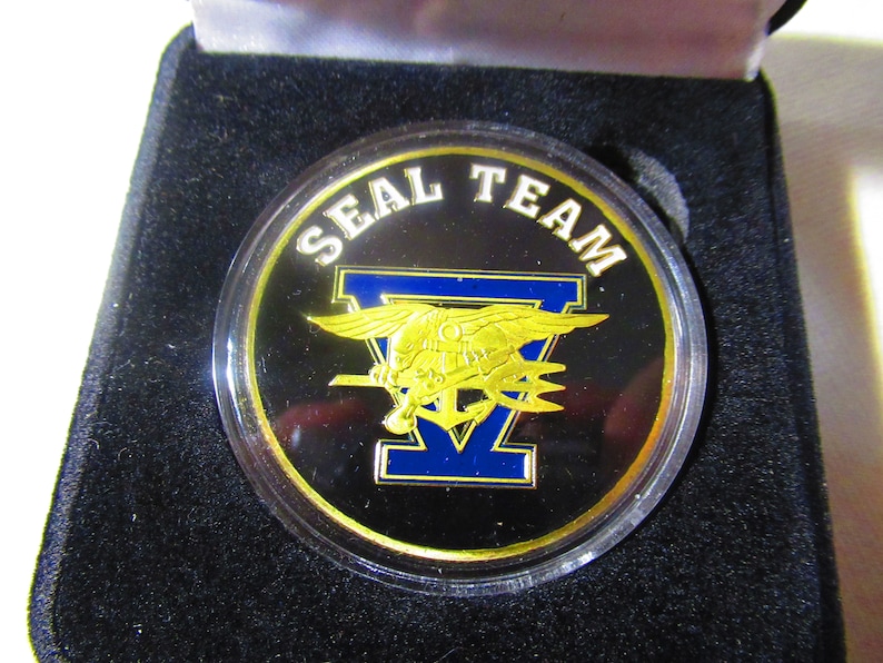 US Navy Seal TEAM FIVE Challenge Coin - Etsy