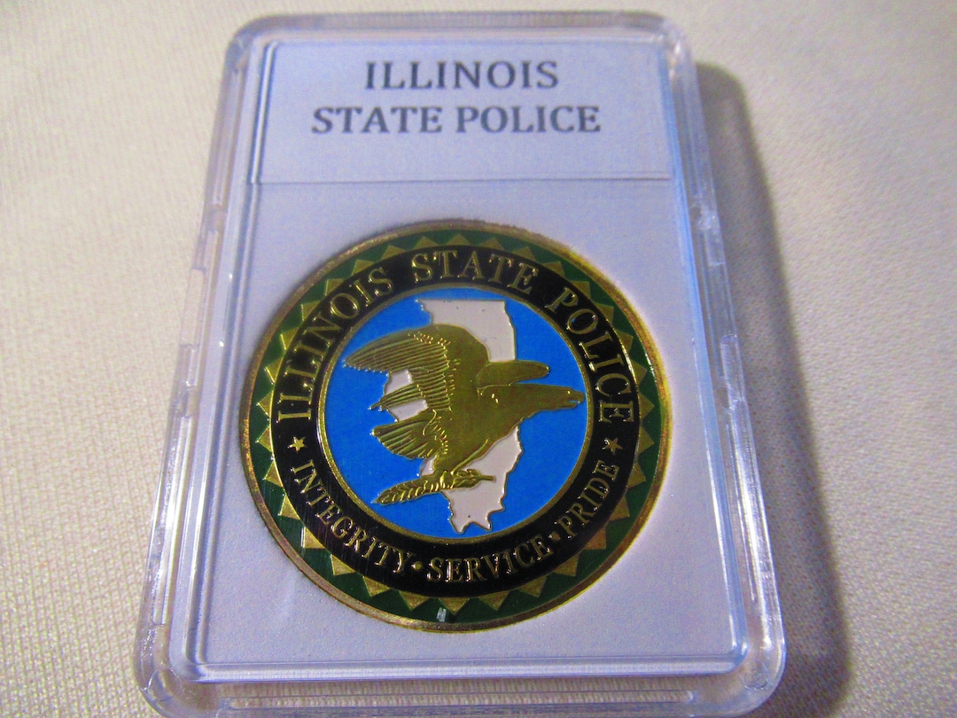 ILLINOIS STATE POLICE Challenge Coin - Etsy