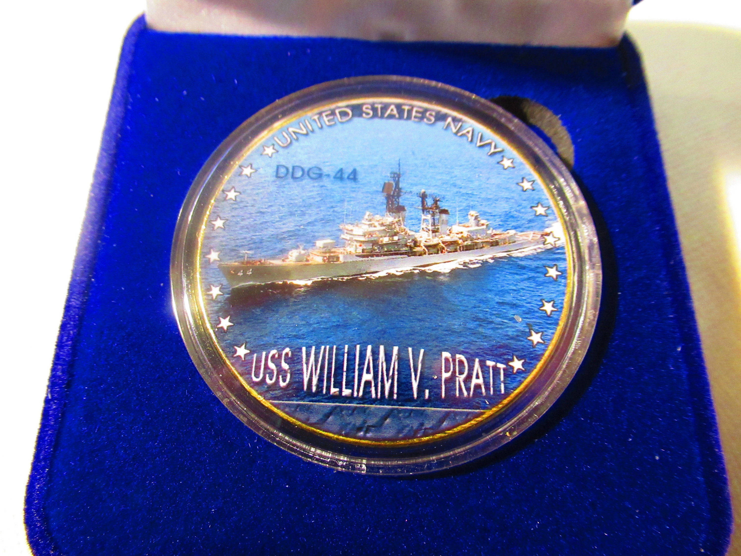 Memorabilia Art & Collectibles DDG-44 U S Navy USS William V Challenge ...