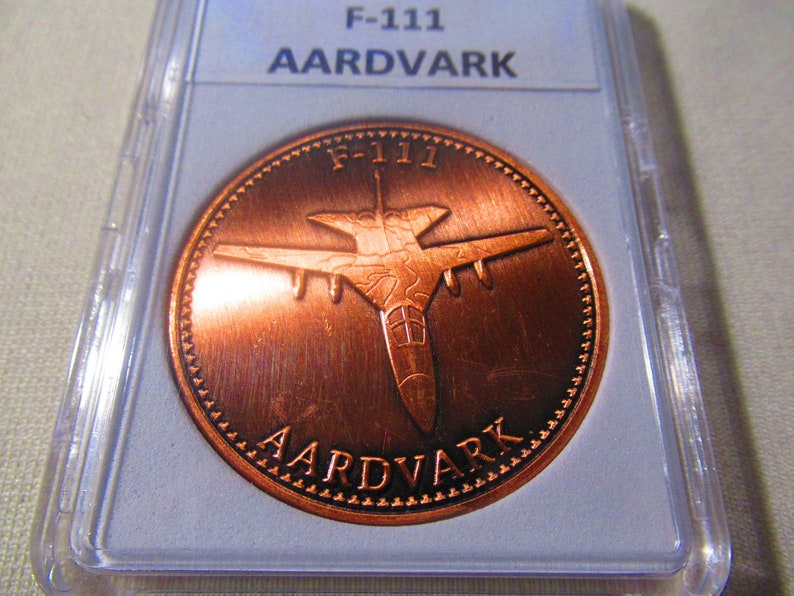 U S Air Force F-111 AARDVARK (COPPER) Challenge Coin - Etsy