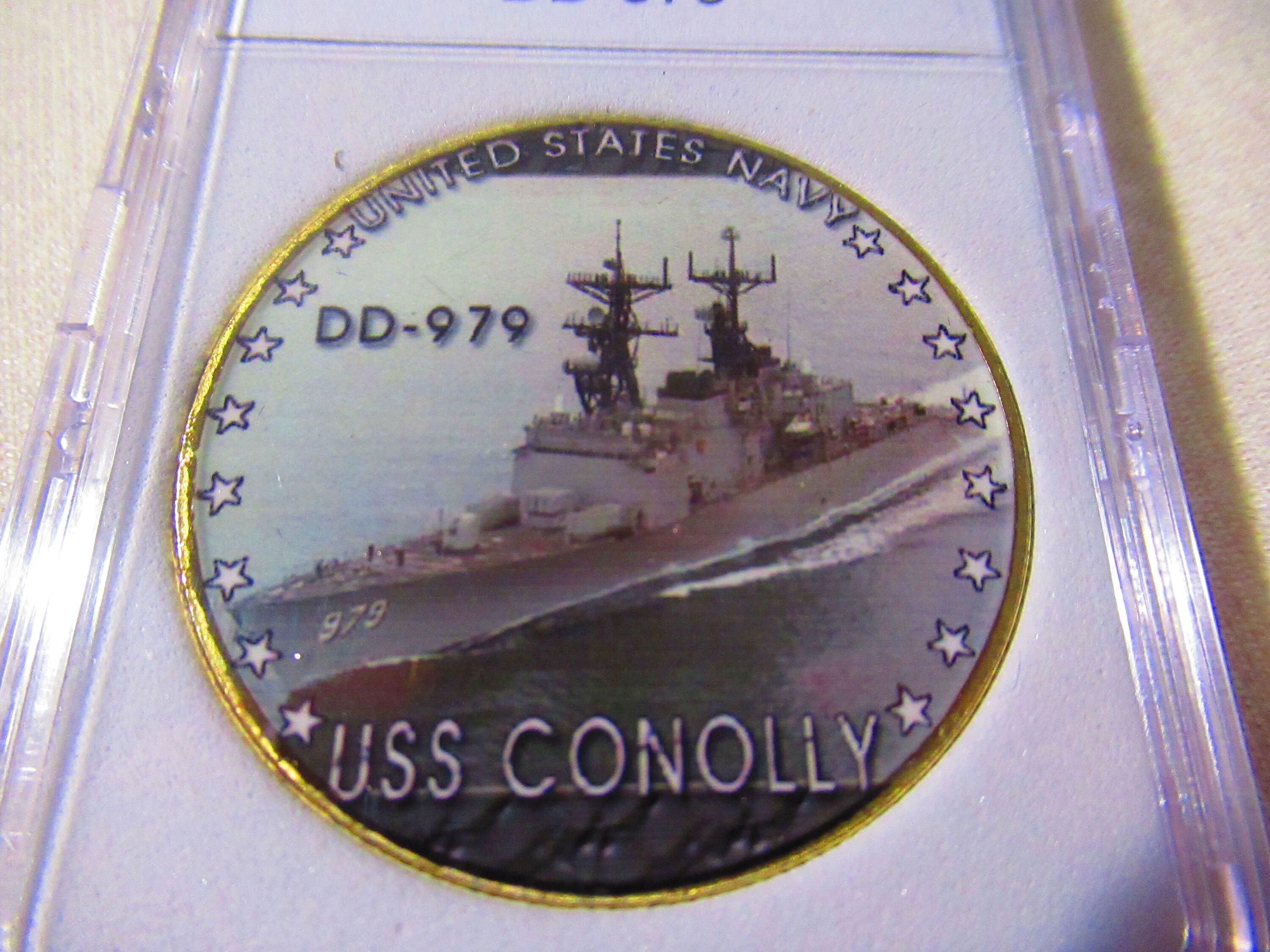 U S Navy USS Conolly DD-979 Challenge Coin | Etsy