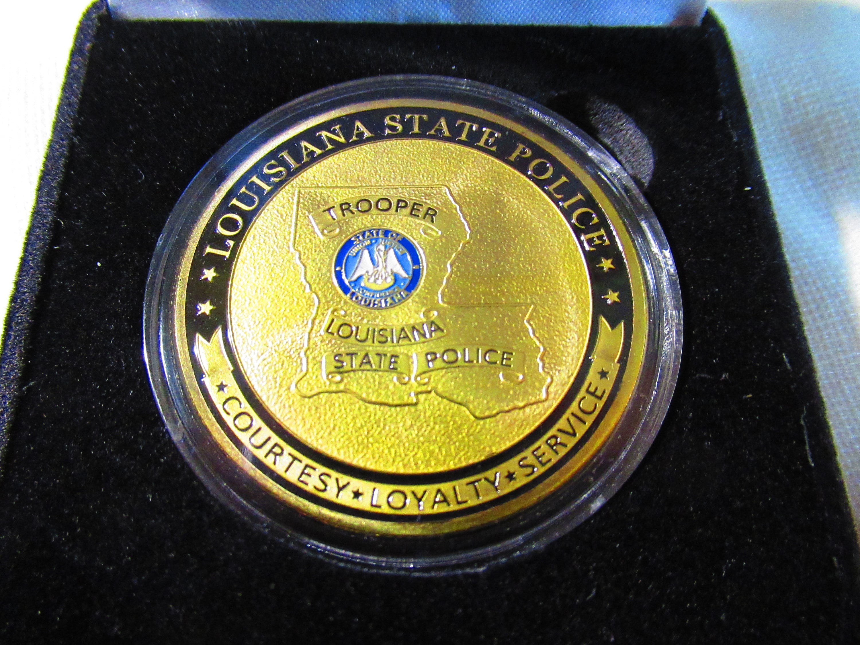 LOUISIANA STATE POLICE Challenge Coin - Etsy