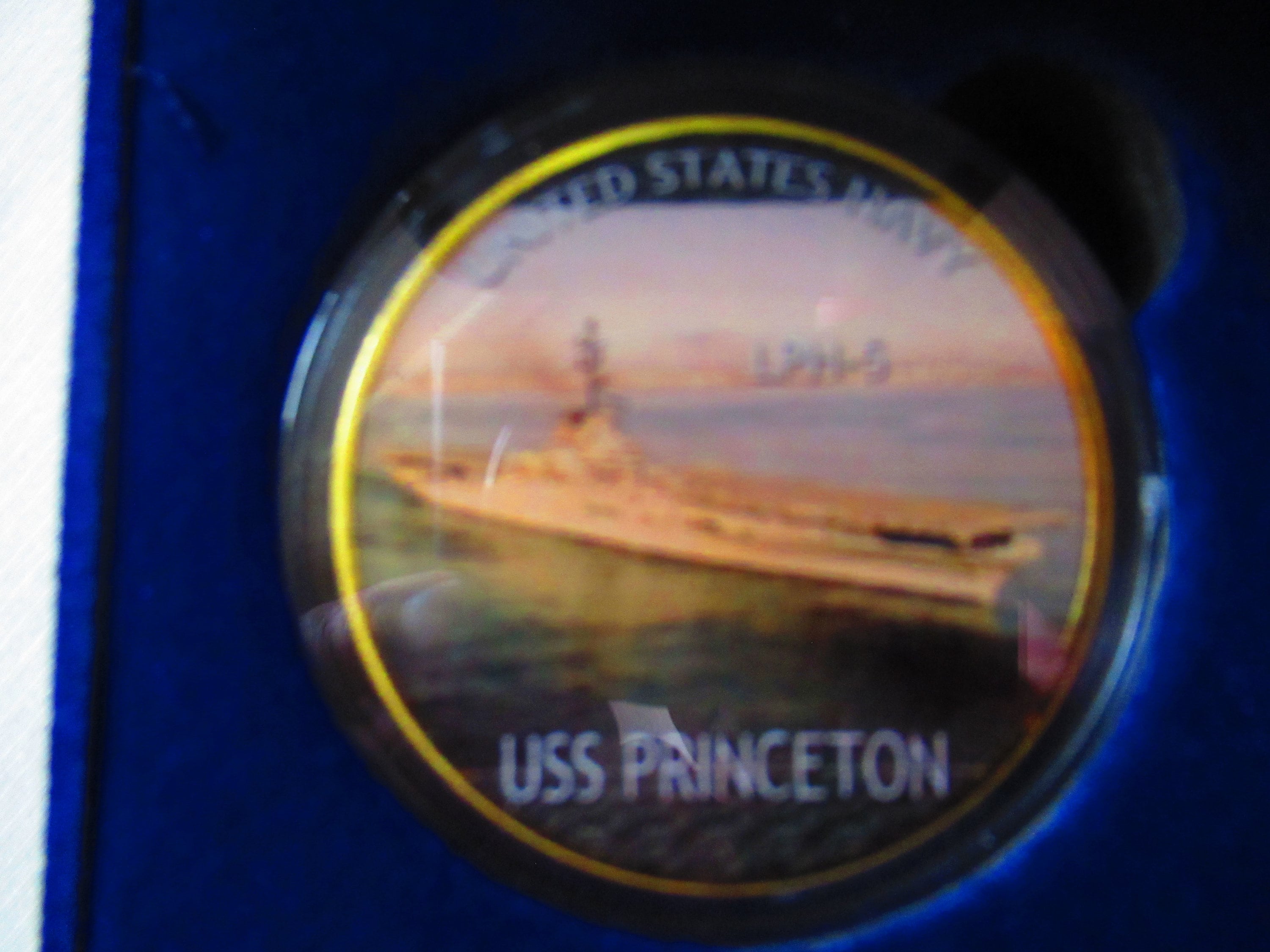 U S Navy - USS PRINCETON (LPH-5) Challenge Coin - Etsy