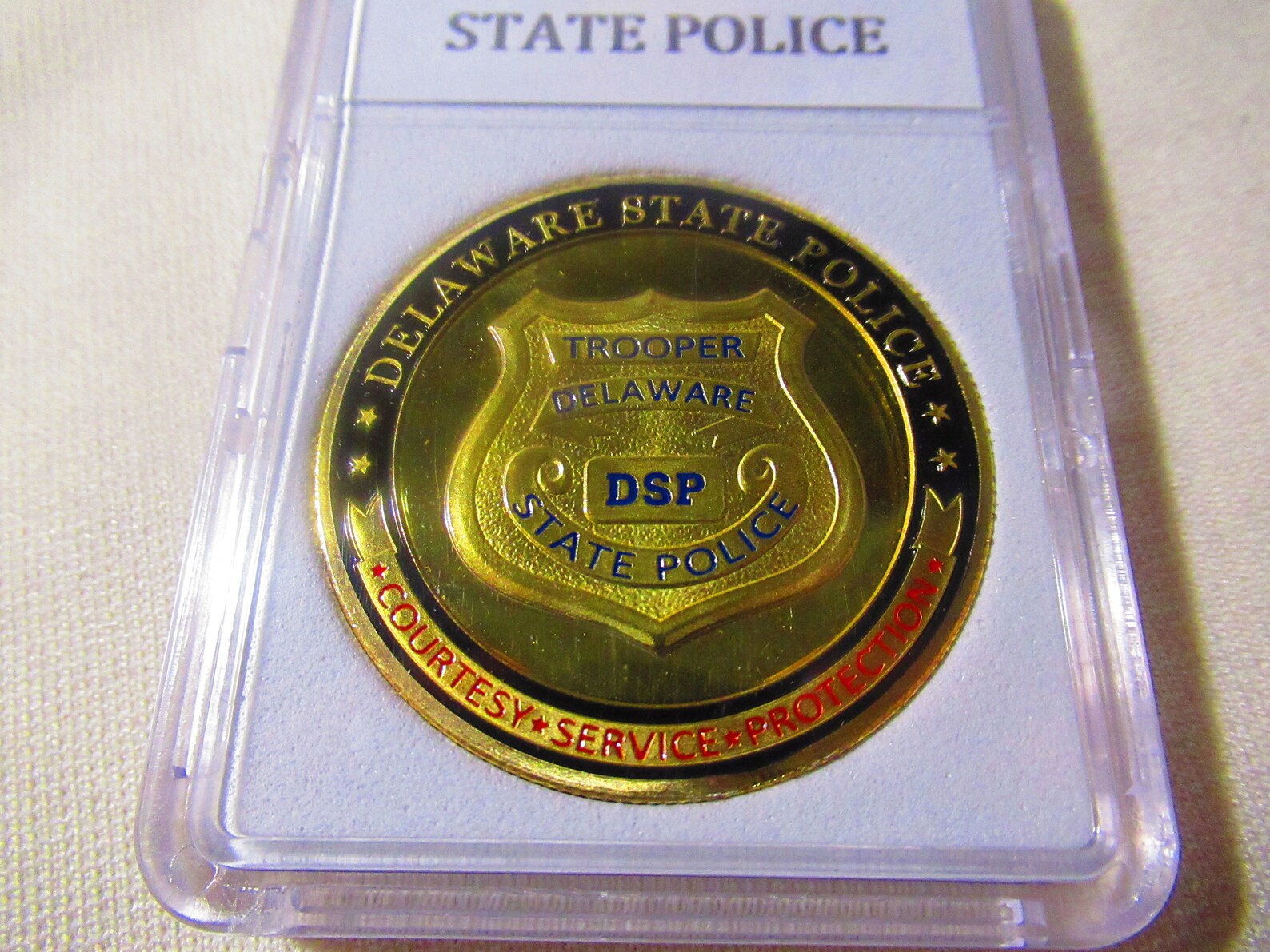 DELAWARE STATE POLICE Challenge Coin - Etsy