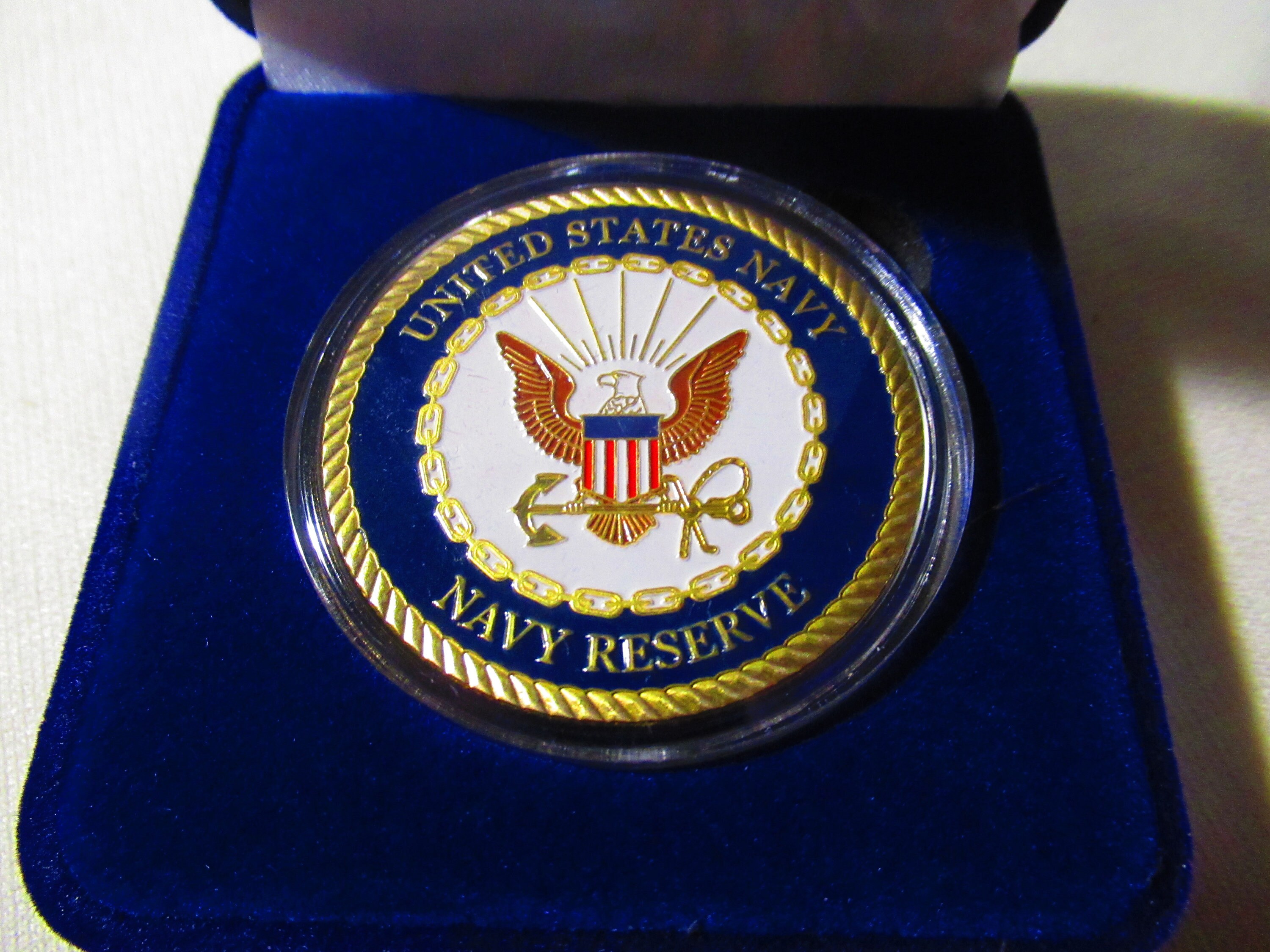 U S NAVY RESERVE Challenge Coin | Etsy