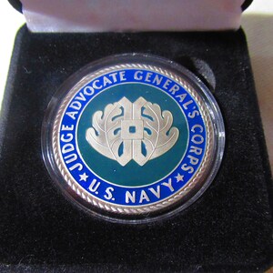 U S Navy (JAG) Judge Advocate General's Corps Challenge Coin - Etsy