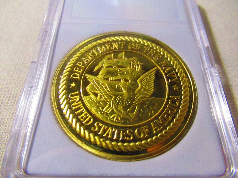 U S Navy USS ELLIOT DD-967 Challenge Coin - Etsy