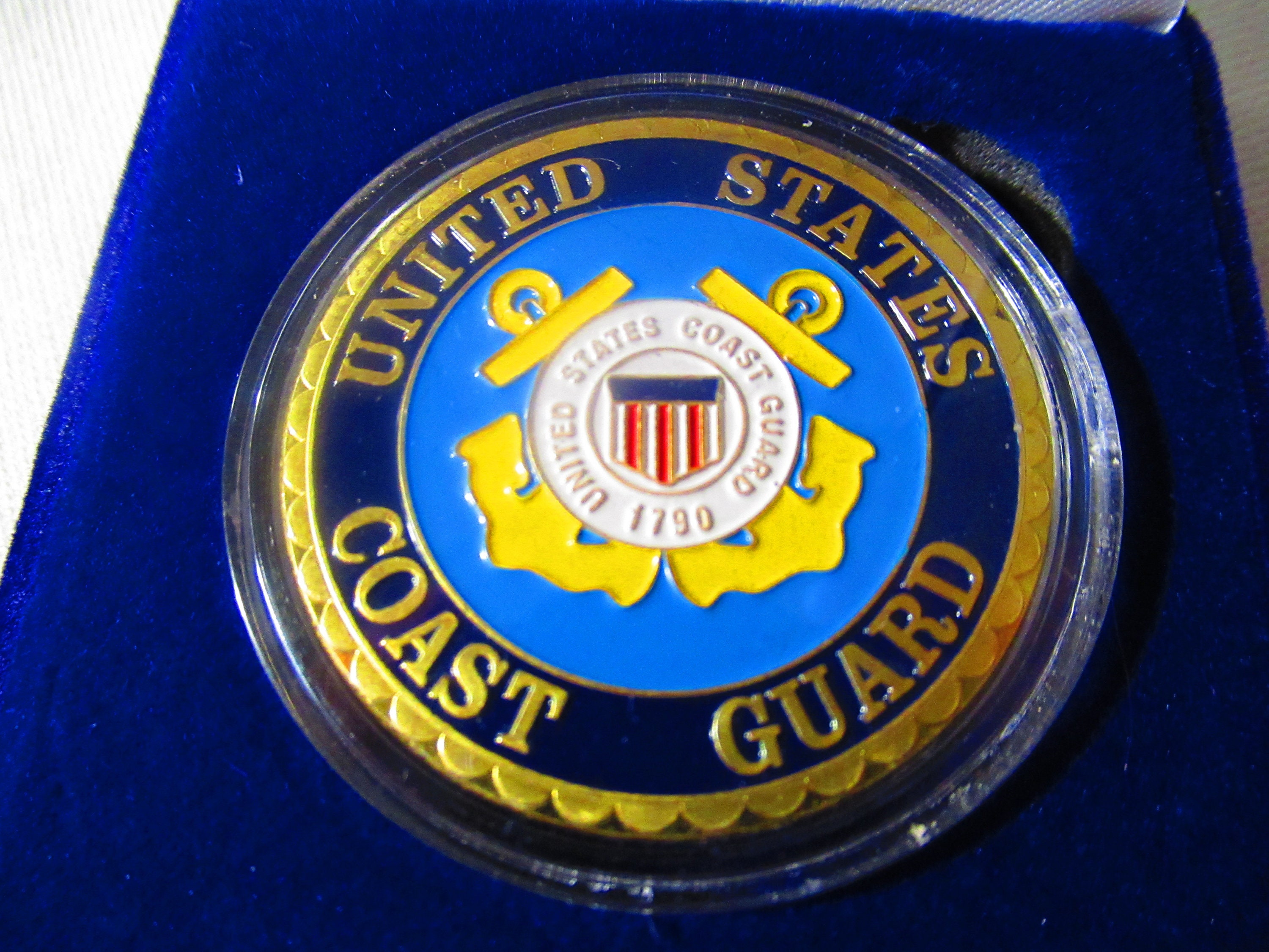 US COAST GUARD Commemorative Challenge Coin | Etsy