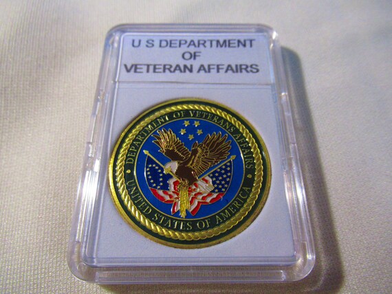 Dept of Veteran Affairs Challenge Coin | Etsy