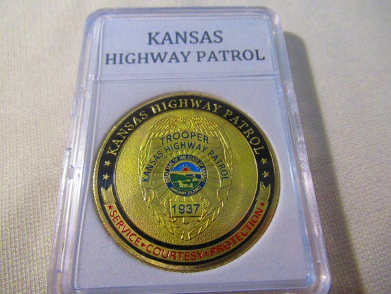 KANSAS HIGHWAY PATROL Challenge Coin | Etsy
