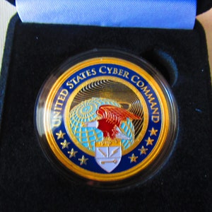 United States Cyber Command Challenge Coin - Etsy